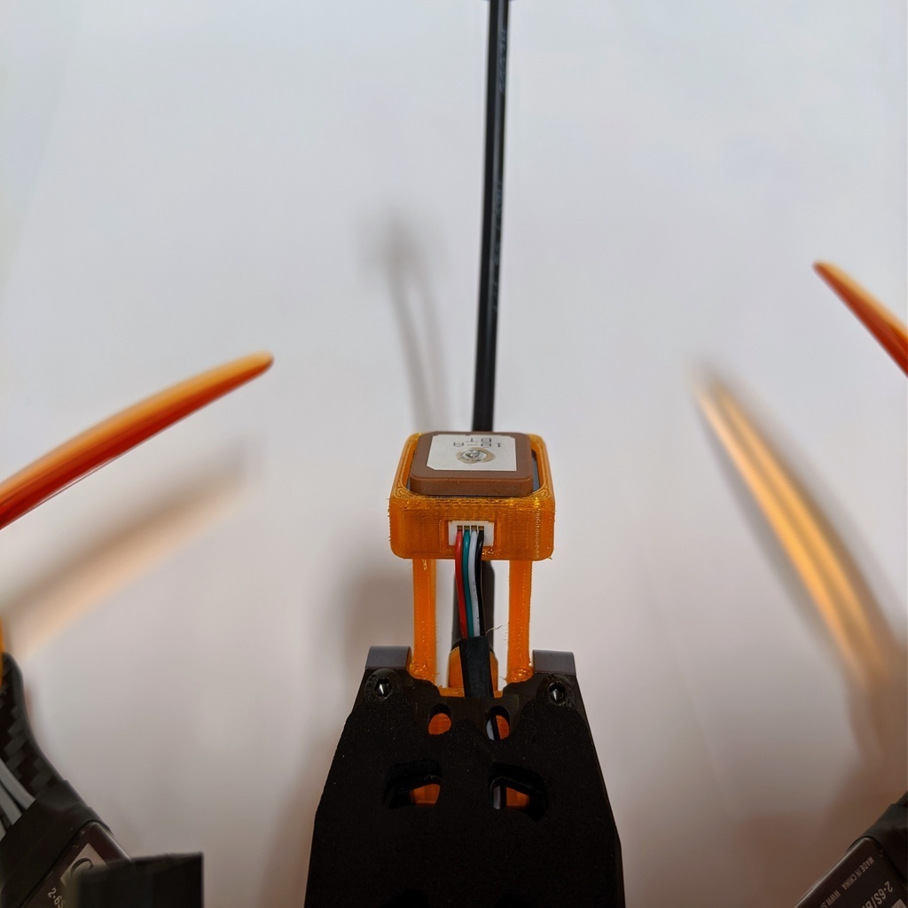 Free 3D file Armattan Badger / Marmotte BN-220 GPS Mount・3D print ...