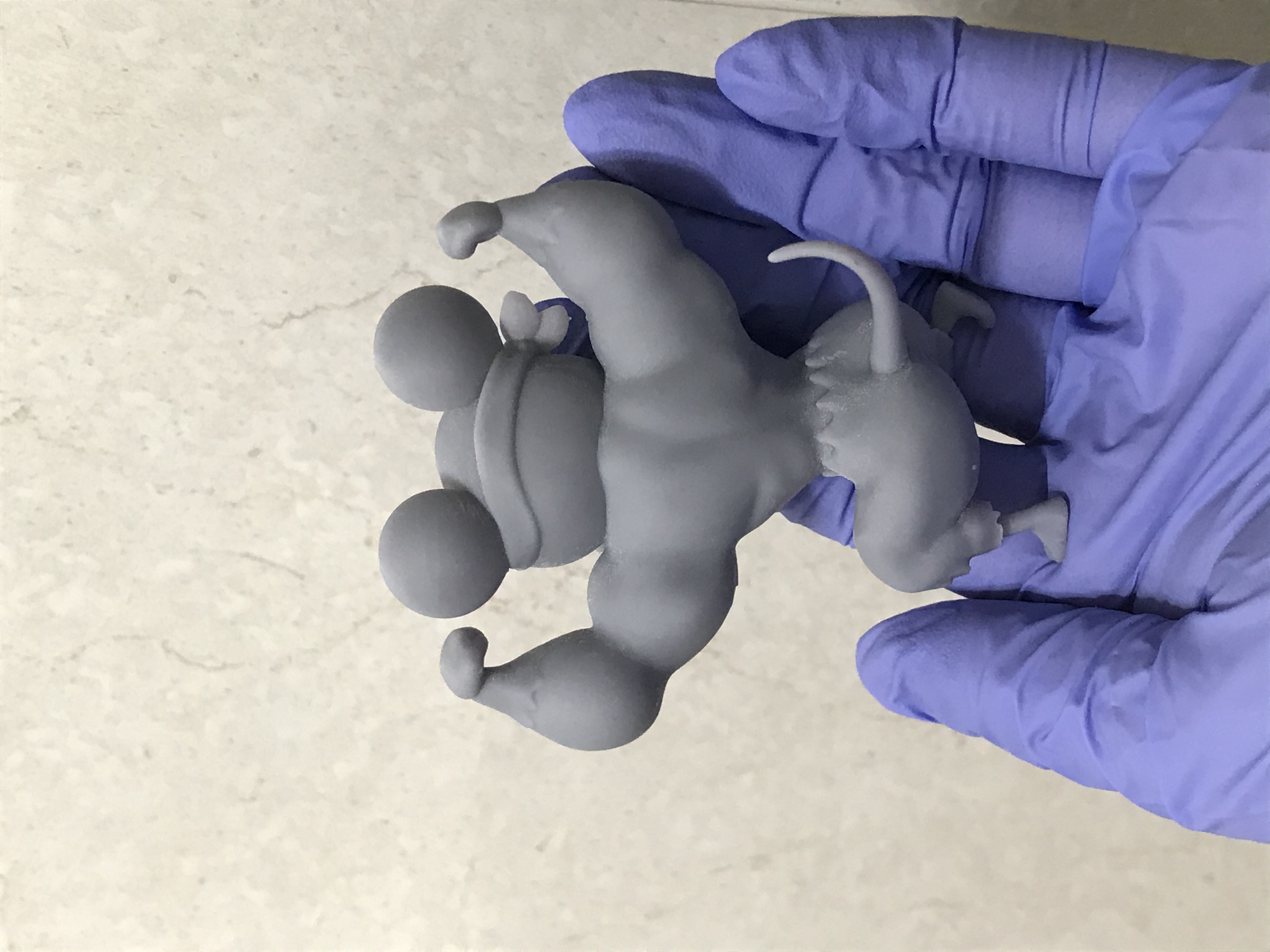 Fichier STL Muscle Mice *Manga Style* Pose 3 💬・Modèle à télécharger et ...