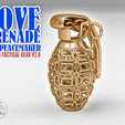 Download free 3D printer designs LOVE GRENADE V2.0 [Cupid's Tactical ...