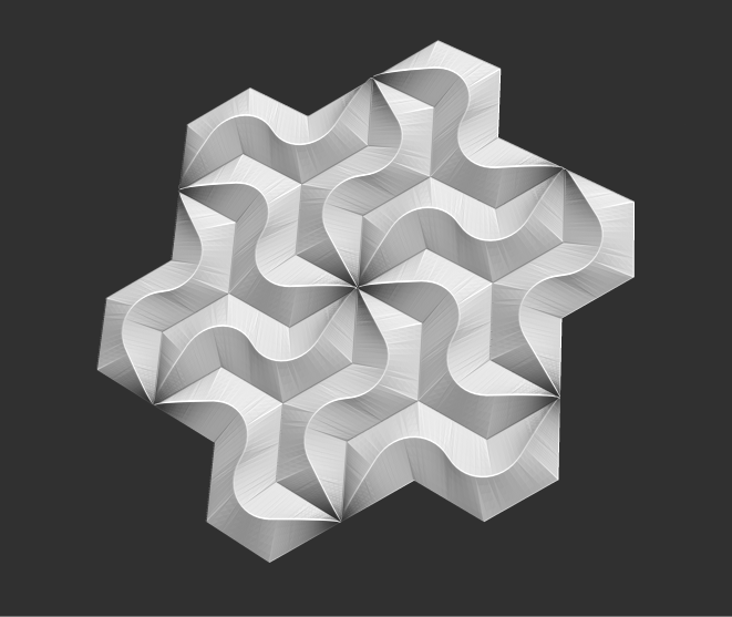 Archivo STL AZULEJO GEOMÉTRICO・Plan para descargar y imprimir en 3D・Cults