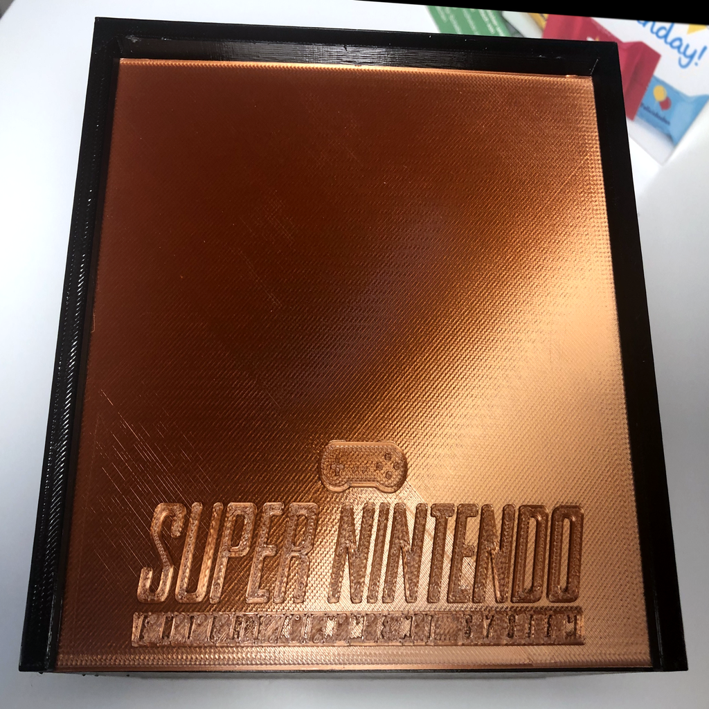 Free 3D file SNES 5 Games Box・Object to download and to 3D print・Cults