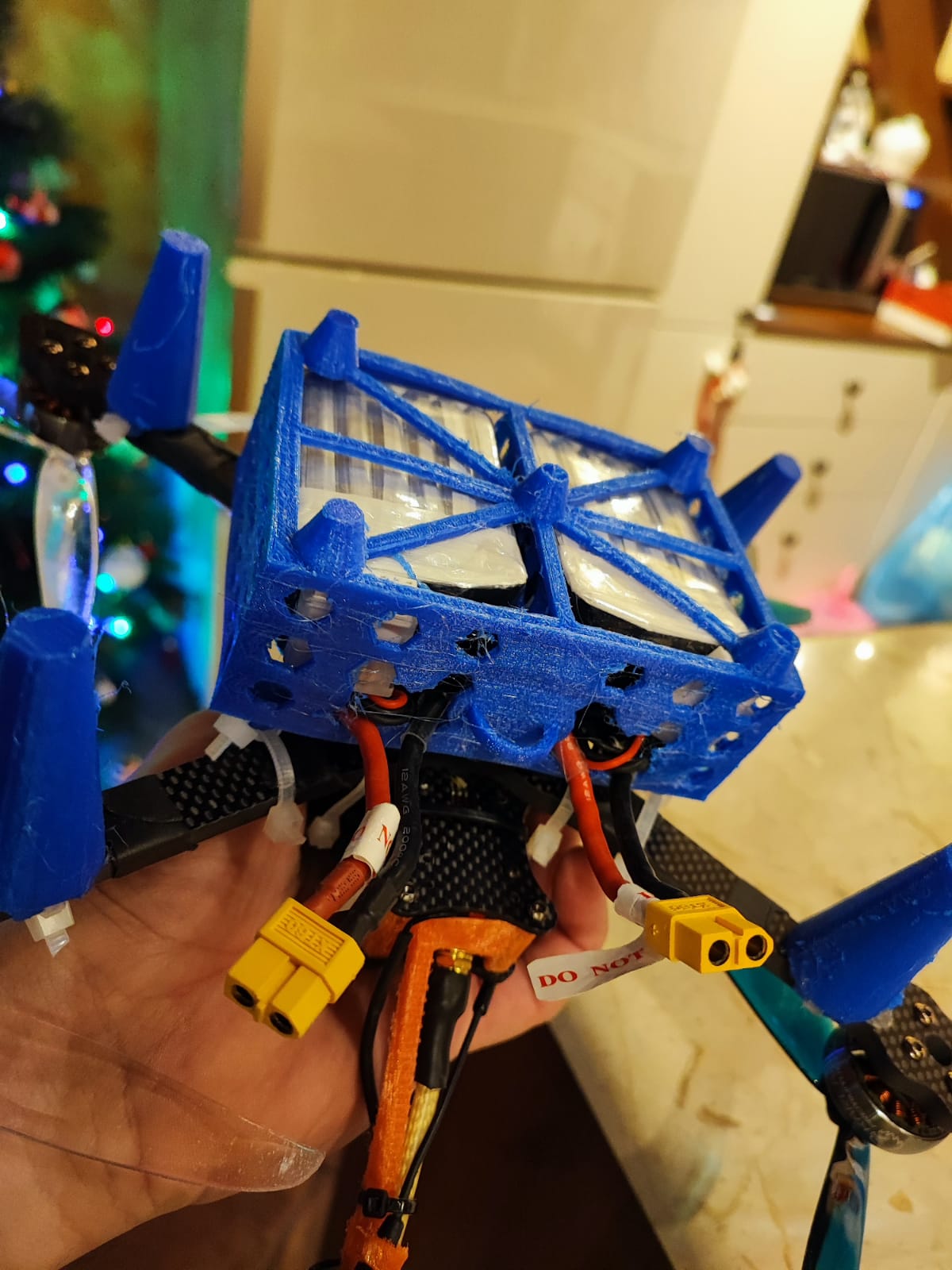 Fichier STL gratuit FPV universel 2X LIPO battery bottom case holder ...