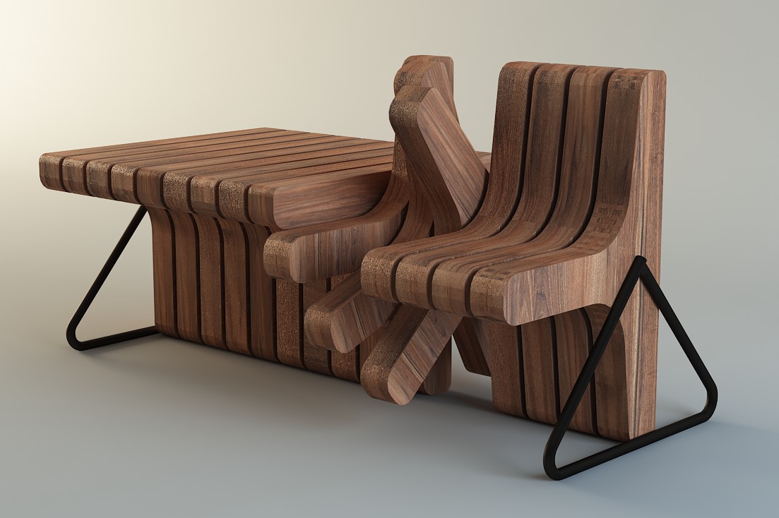 STL file Chair 1009 3D model・3D printing model to download・Cults