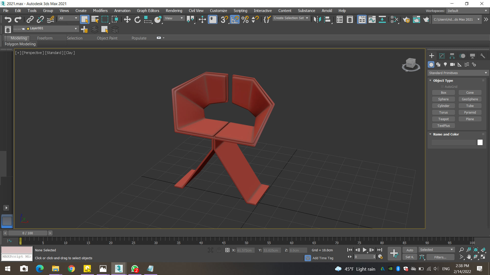 OBJ file Chair 1015 3D model・3D printable model to download・Cults