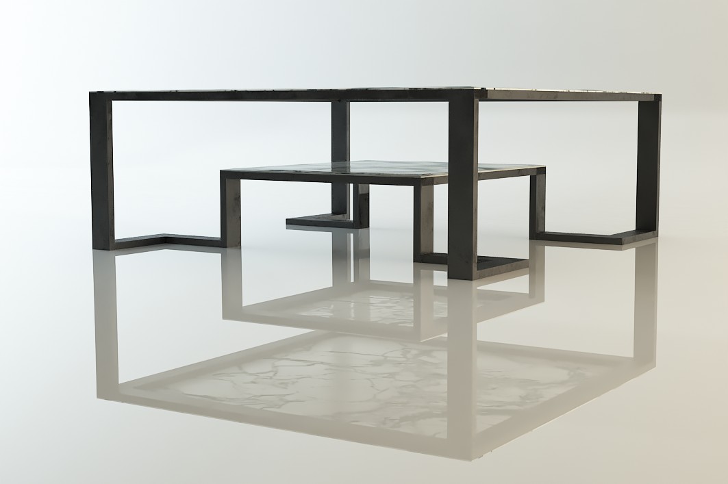 STL file Coffee Table 1024-1 3D model ☕・Design to download and 3D print ...