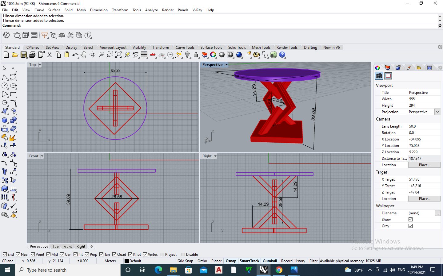 STL file Coffee Table 1005 3D model・Template to download and 3D print・Cults