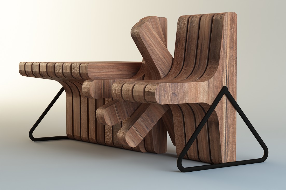 STL file Chair 1009 3D model・3D printing model to download・Cults