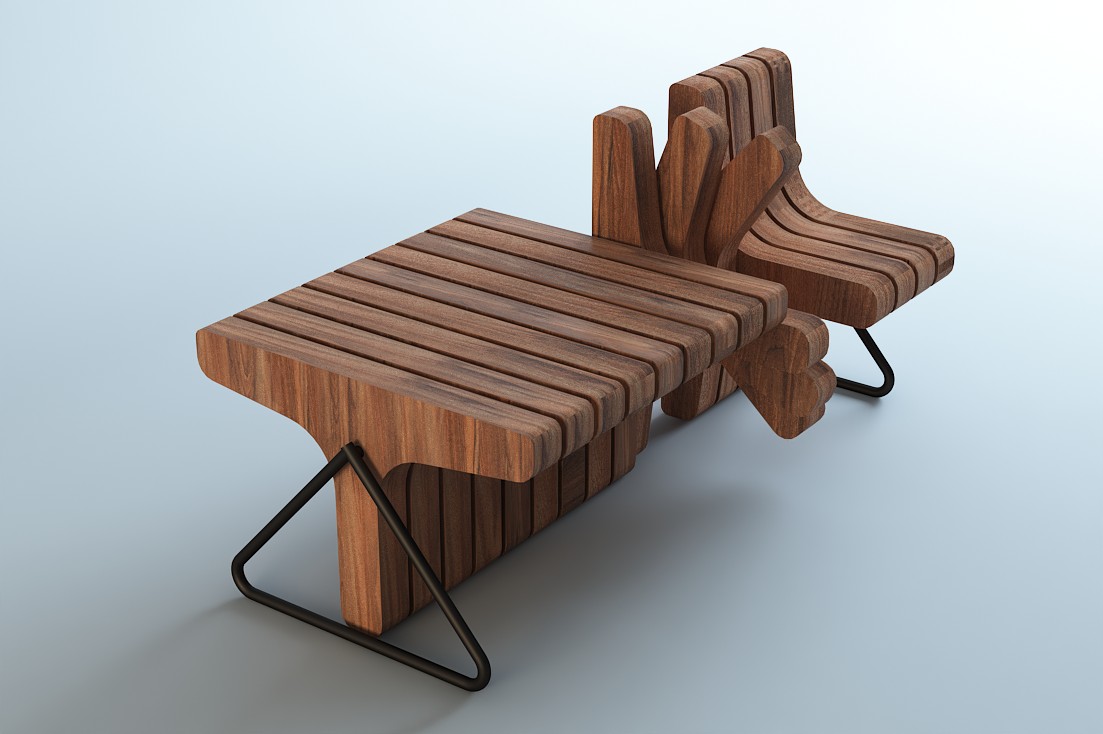 STL file Chair 1009 3D model・3D printing model to download・Cults