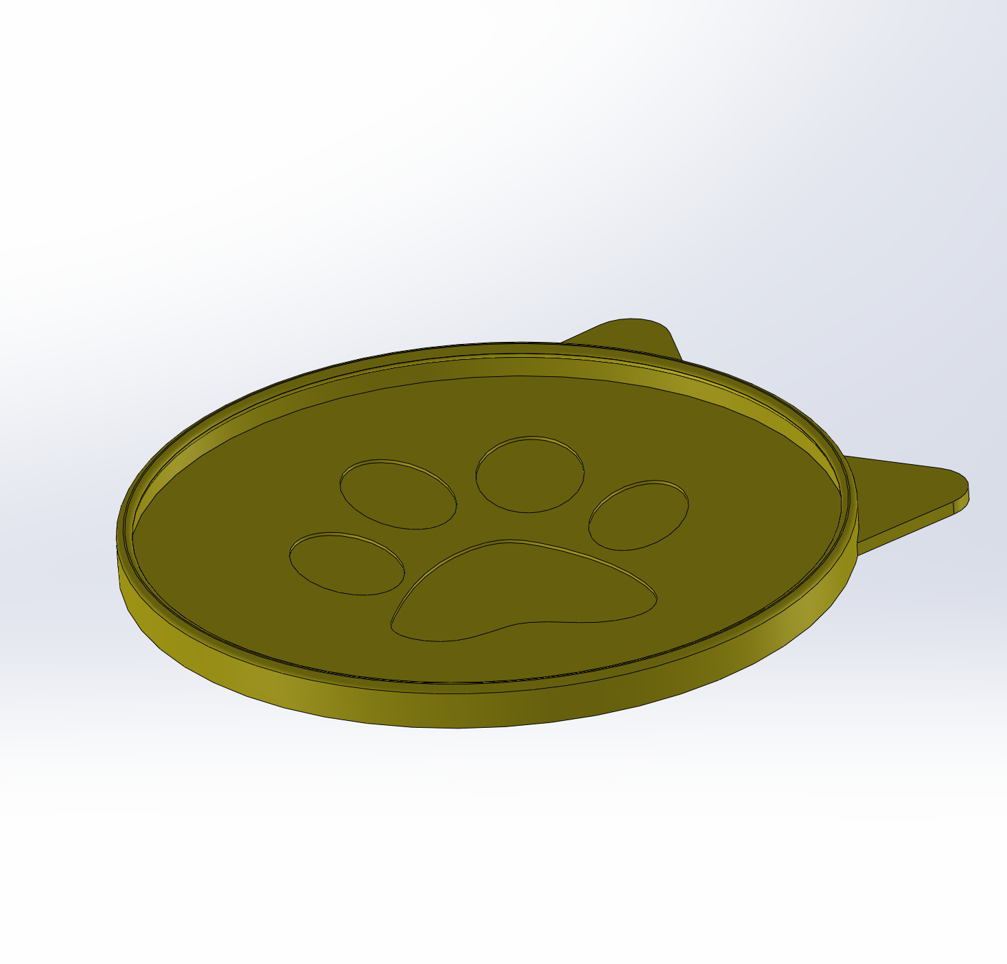 Free STL file Cat Can Cap・3D printable model to download・Cults