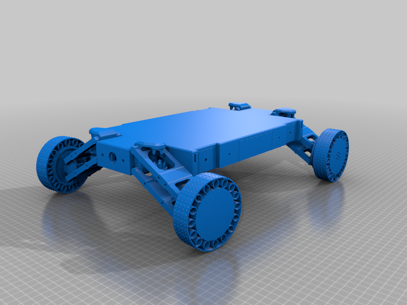 Free STL file 3D printed vehicle controllable over the internet with a ...