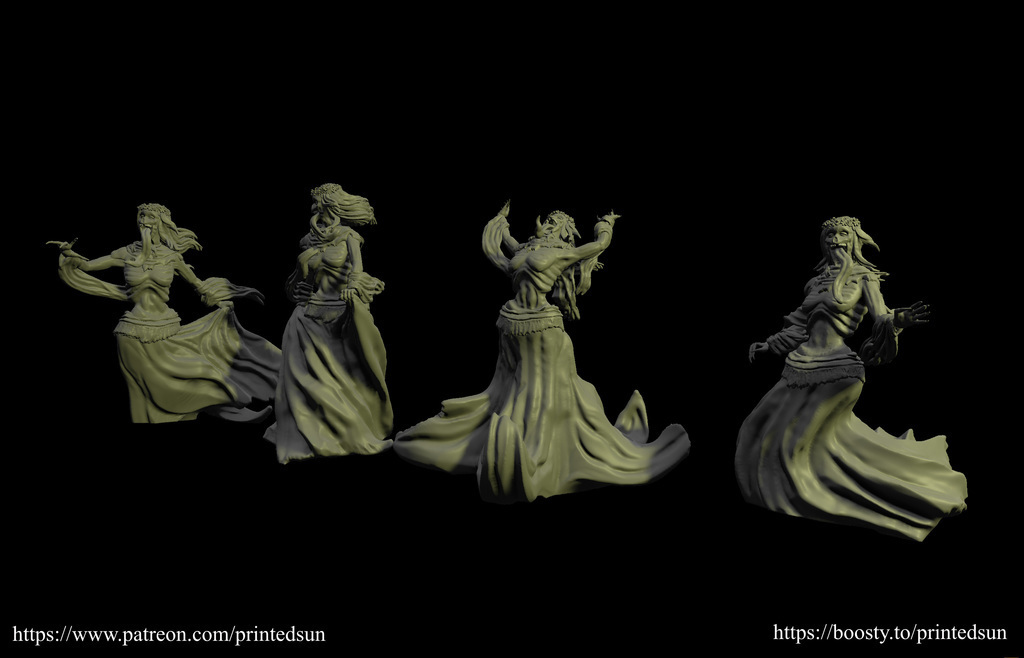 Free 3D file Noonwraith (Witcher) 👾・3D printing template to download・Cults