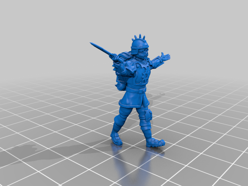 Free 3D file Bloodpact troopers (2/4) ⚔・3D printer design to download・Cults