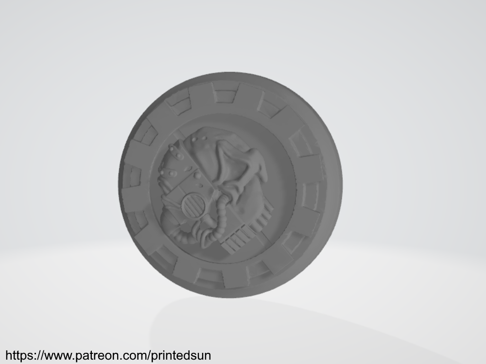 Free STL file Mechanicus Emblem・3D printable object to download・Cults