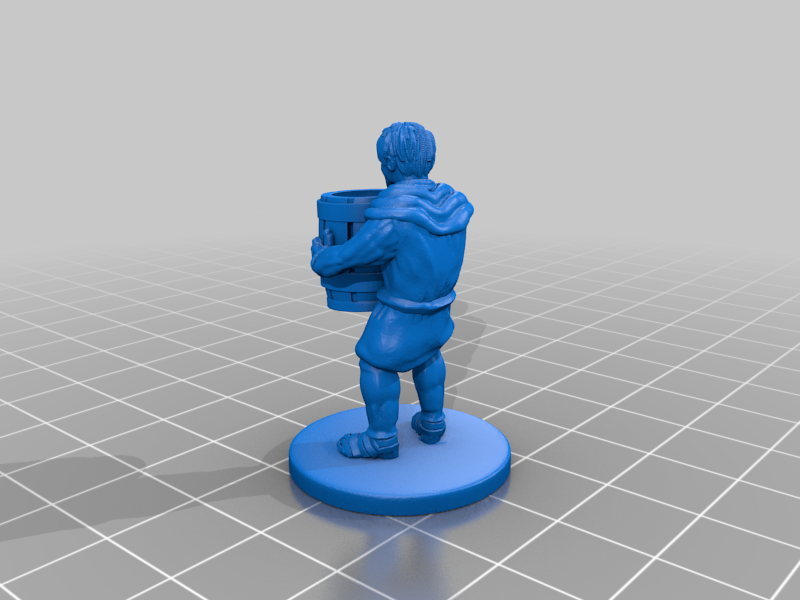 Free STL file Commoners for DnD・3D printing template to download・Cults