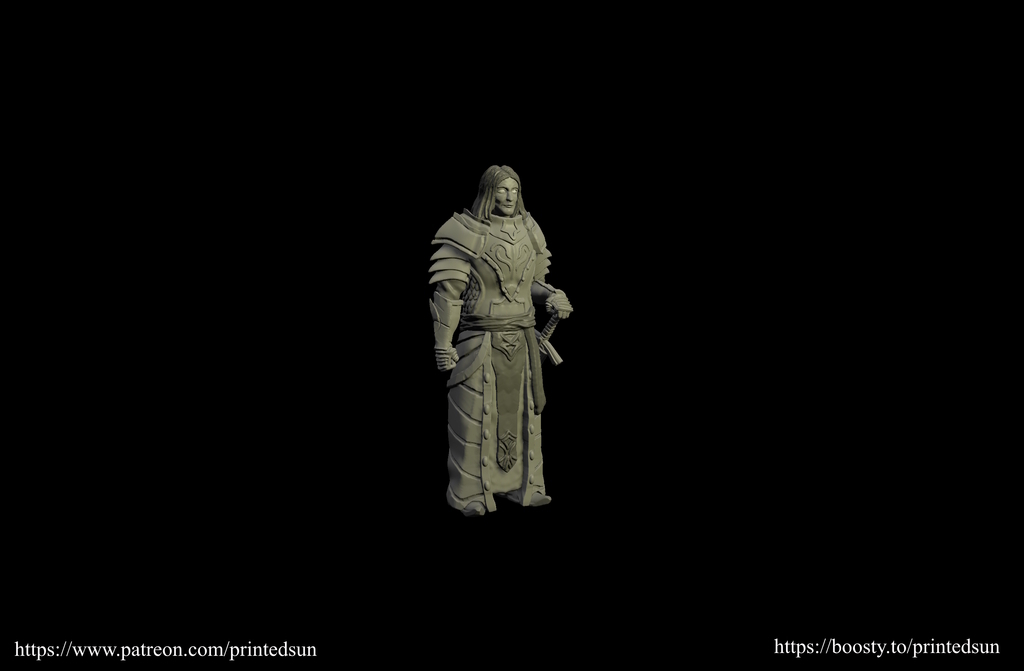 Free 3D file Knight/warrior 🎨・3D printable model to download・Cults