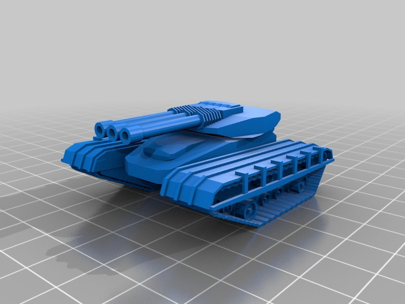 Free 3D file Big Beautiful Tank・3D printable model to download・Cults