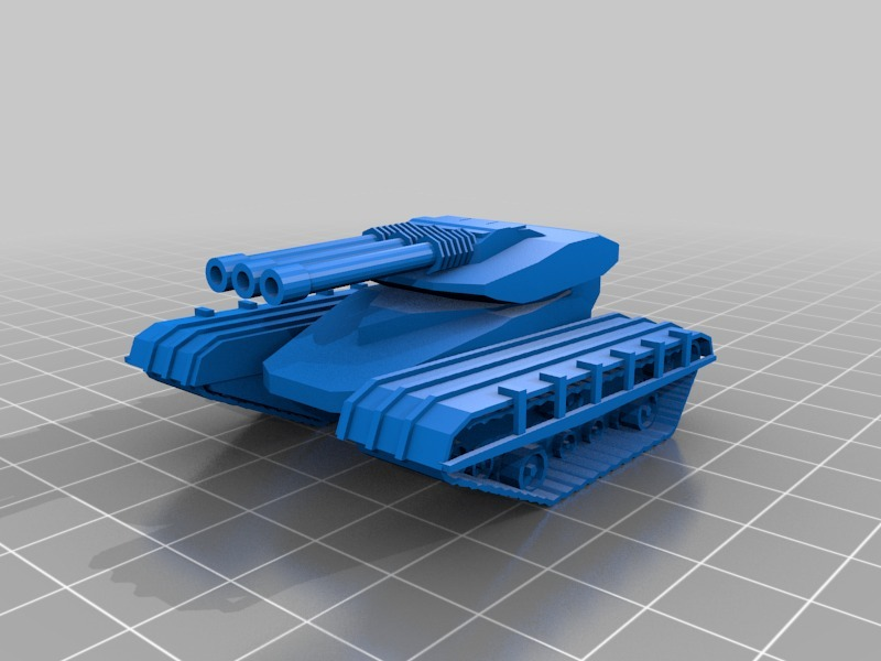 Free 3D file Big Beautiful Tank・3D printable model to download・Cults