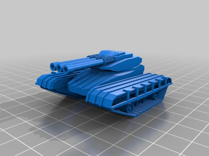 Free 3D file Big Beautiful Tank・3D printable model to download・Cults