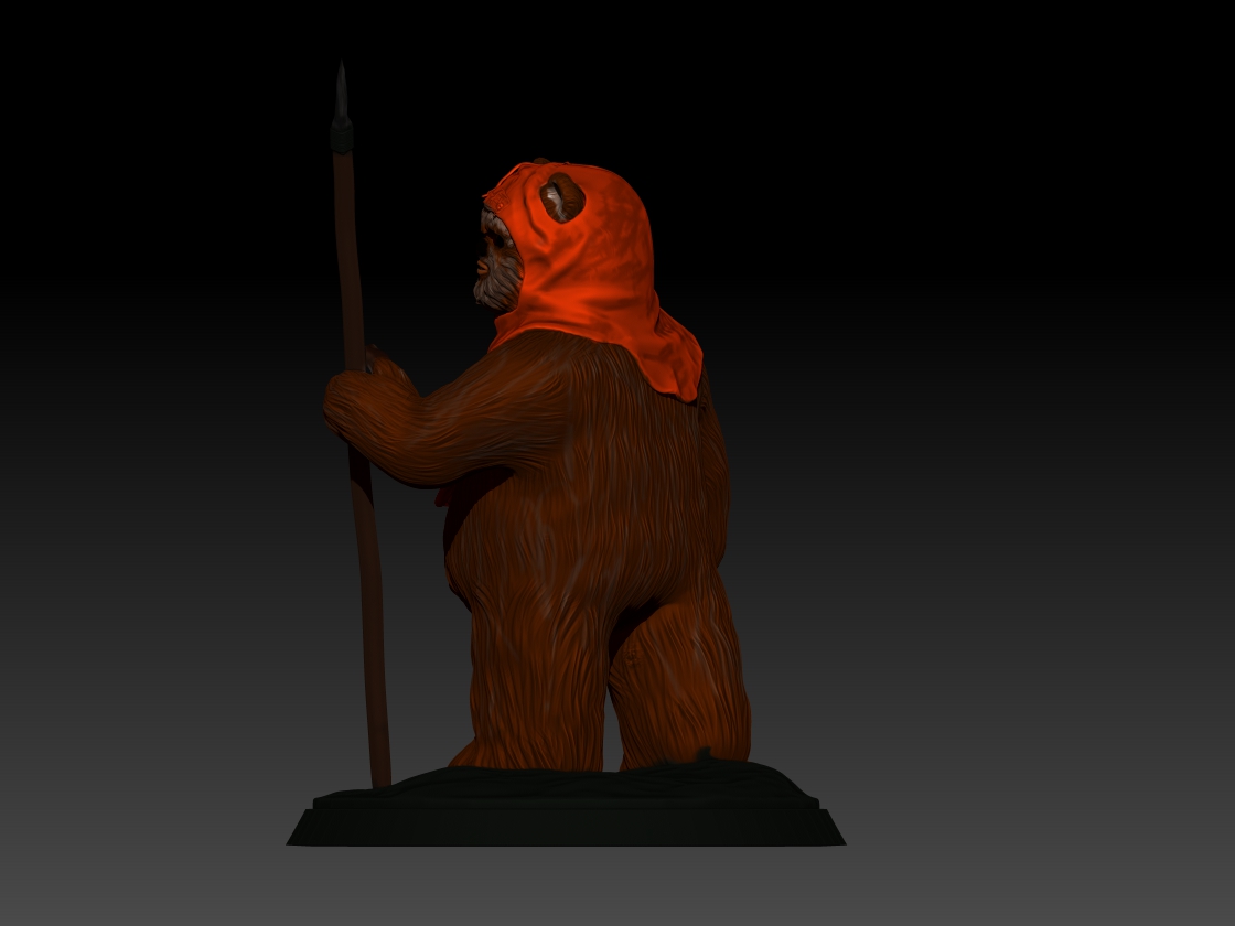 STL file Star Wars: Ewok - Wicket W. Warrick・Model to download and 3D ...