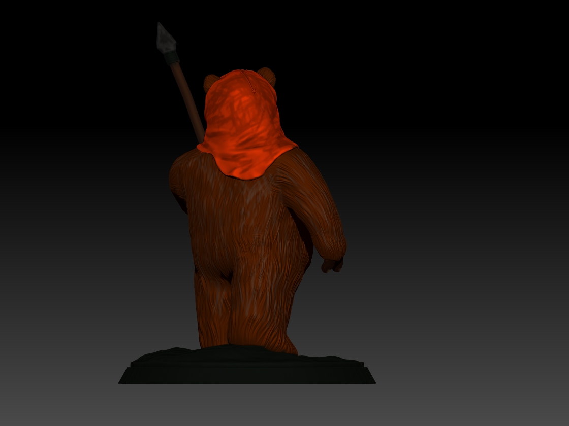 STL file Star Wars: Ewok - Wicket W. Warrick・Model to download and 3D ...