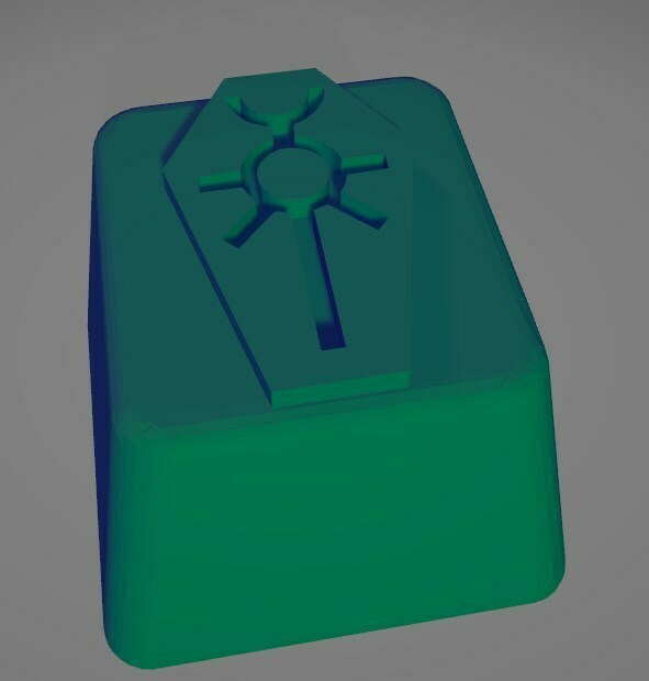 Free 3D file Necron Keycaps ⚔・3D printable model to download・Cults