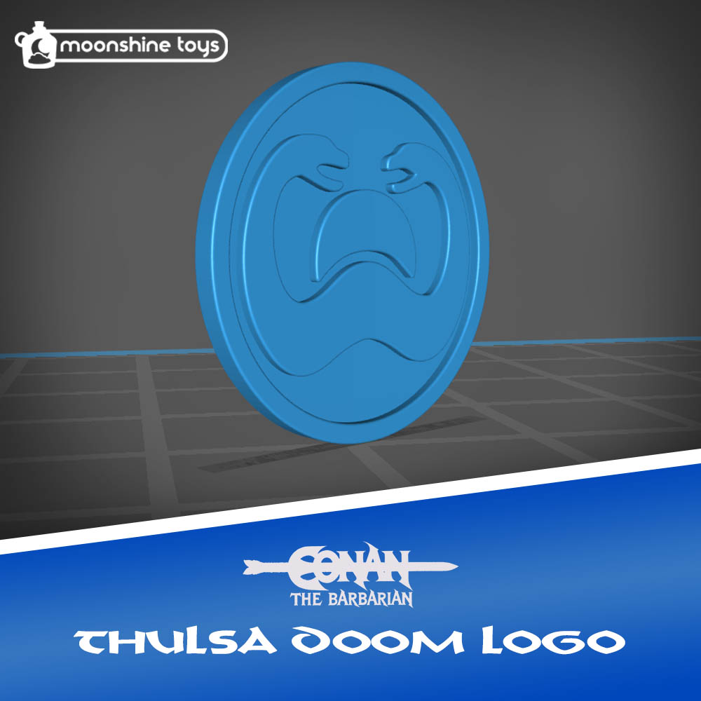 STL file Conan the Barbian Thulsa Doom Symbol・3D printer design to ...