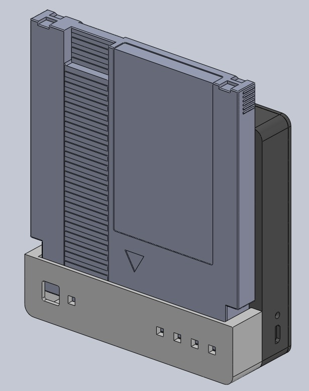 Free 3D file NES Micro・3D printer design to download・Cults