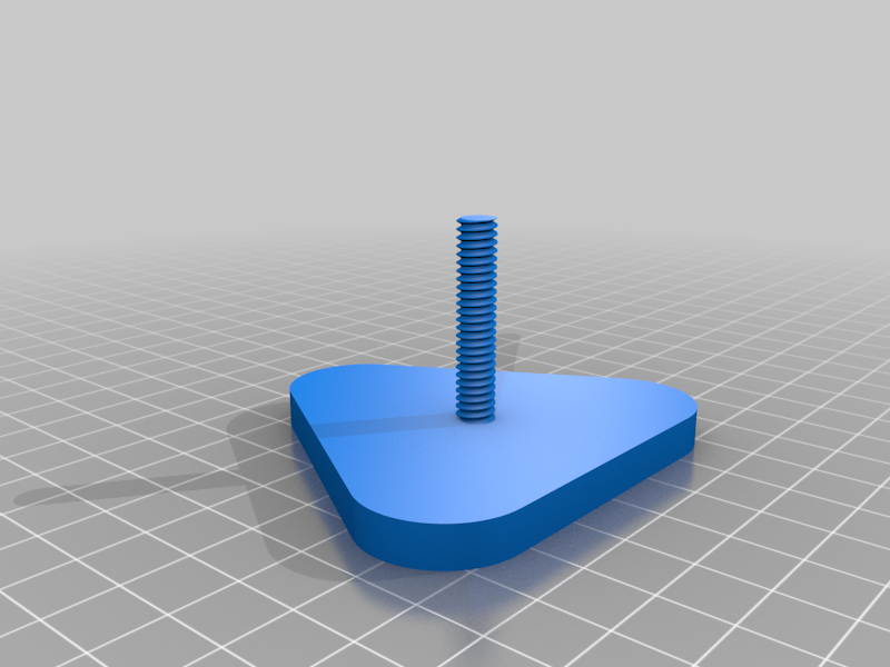 Free 3D file 1/4-20 Screw with knob・3D printing model to download・Cults