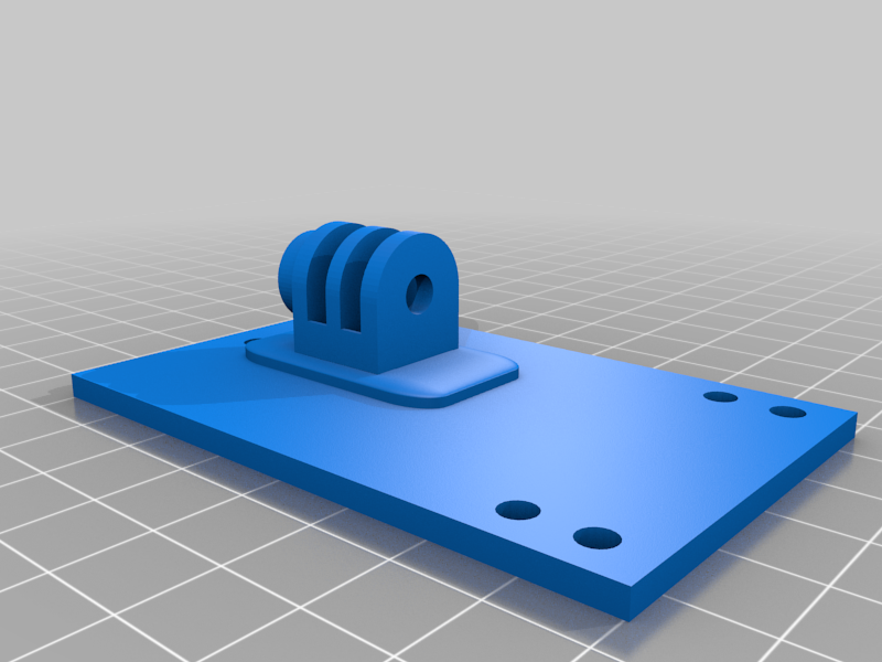 Free 3D file Back of hand GoPro Mount・3D printable design to download・Cults