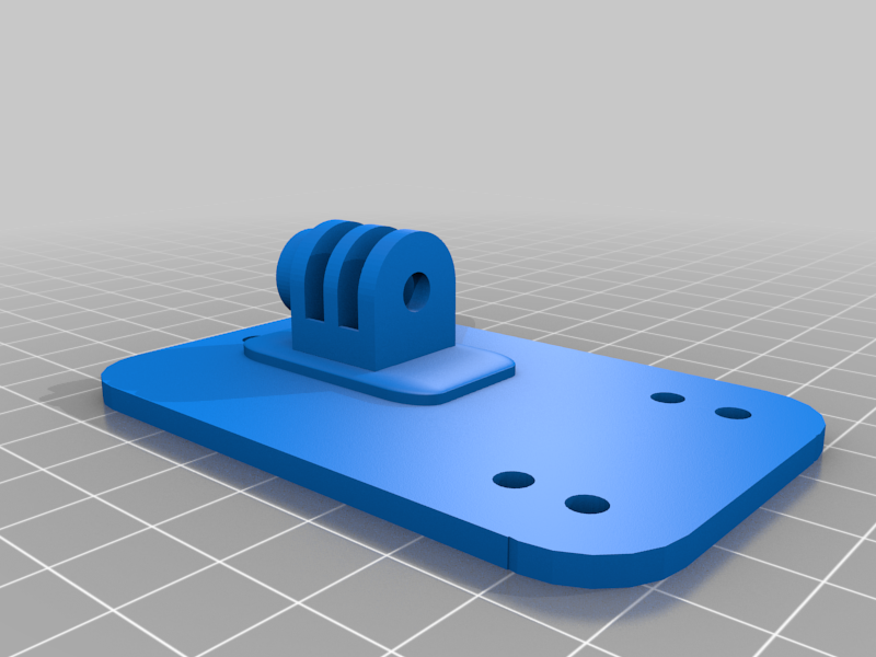 Free 3D file Back of hand GoPro Mount・3D printable design to download・Cults