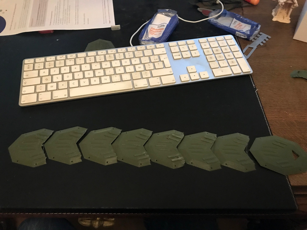 Free 3D file Spine armour scalemail・3D print design to download・Cults