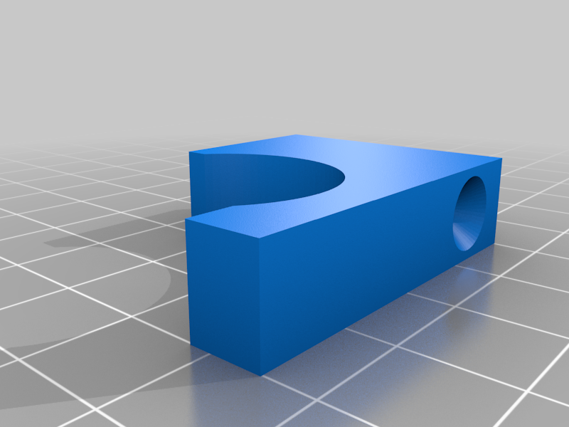 Free 3D file 1/2" ~21mm PVC pipe Screw Mount Bracket・3D printable model ...