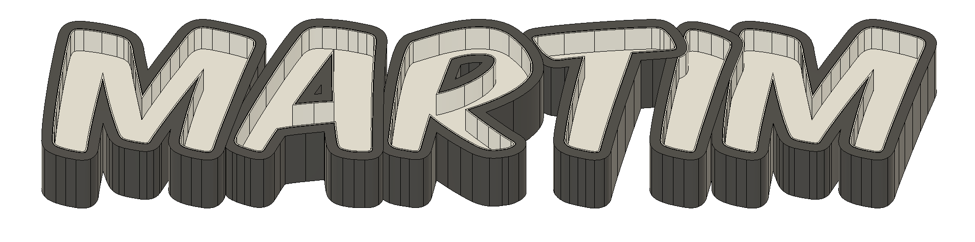 STL file NAMELED MARTIM 🎨・Model to download and 3D print・Cults