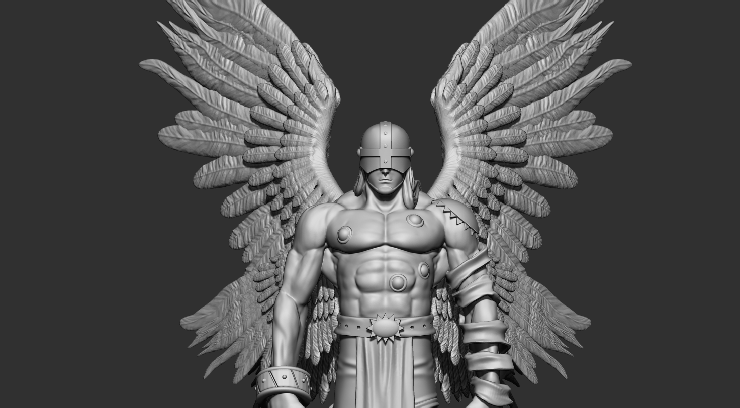 Archivo 3D Angemon fanart・Diseño imprimible en 3D para descargar・Cults