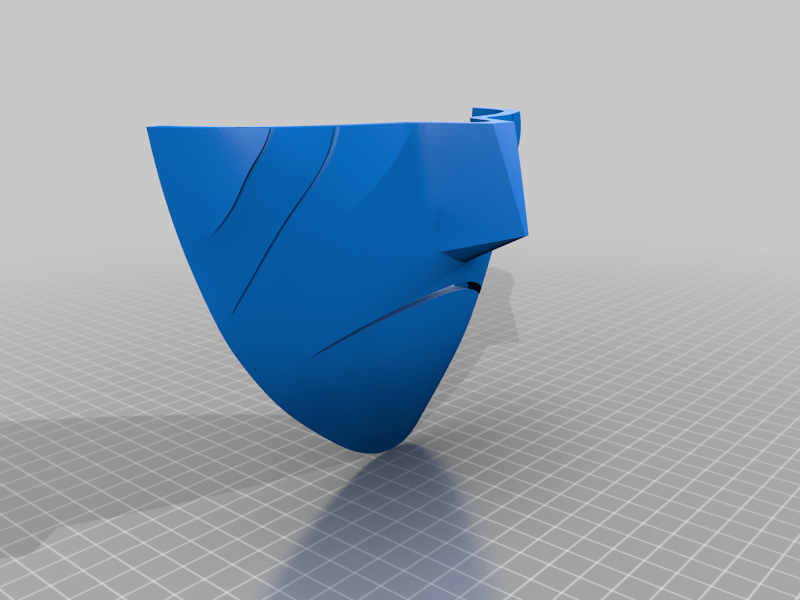 Free STL file Gargoyle Mask from Nadia the secret of Blue Water・3D ...