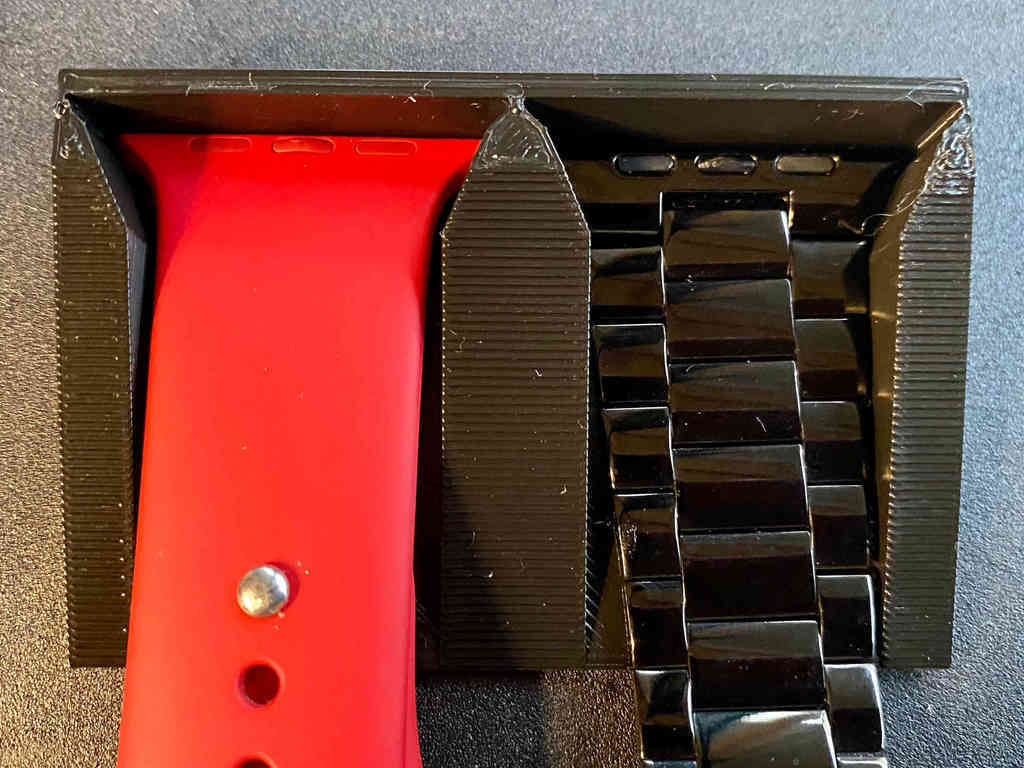 Free 3D file Apple Watch Band Holder - Beveled・3D print model to ...