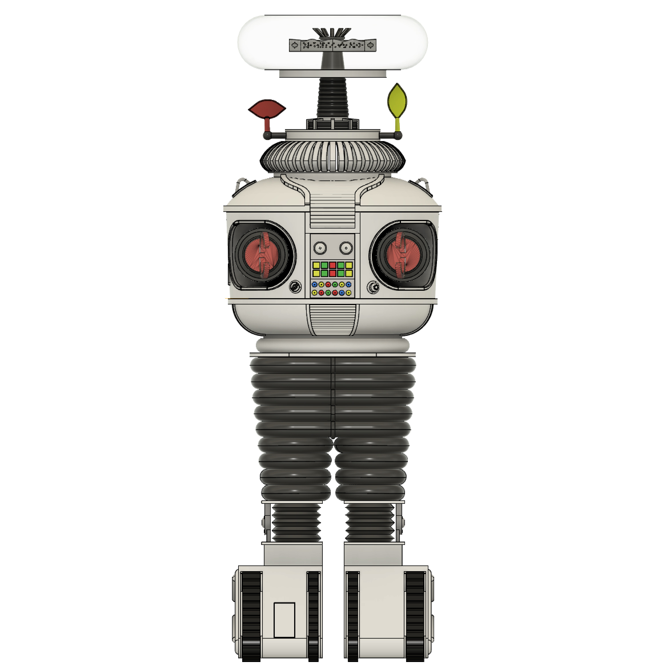 3D file Multicolor Robot B9 specific for 3D printing 🤖・3D printing ...