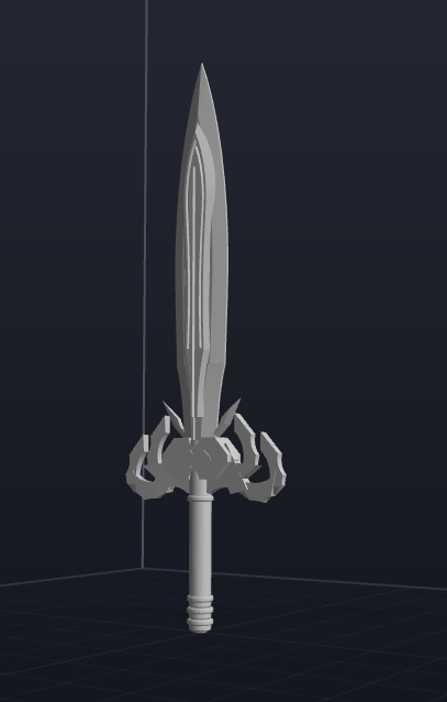 STL file Motu 200x Power Sword・Model to download and 3D print・Cults