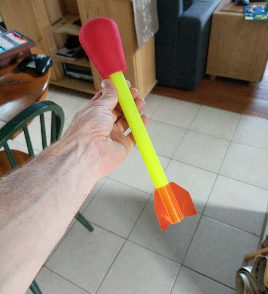 Free 3D file Stomp Rocket Deluxe Fins・3D printing design to download・Cults