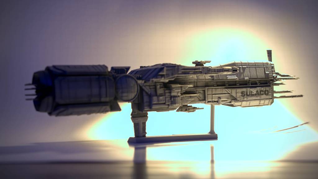 Fichier 3D gratuit Pochoir de lettrage USS SULACO・Design pour ...