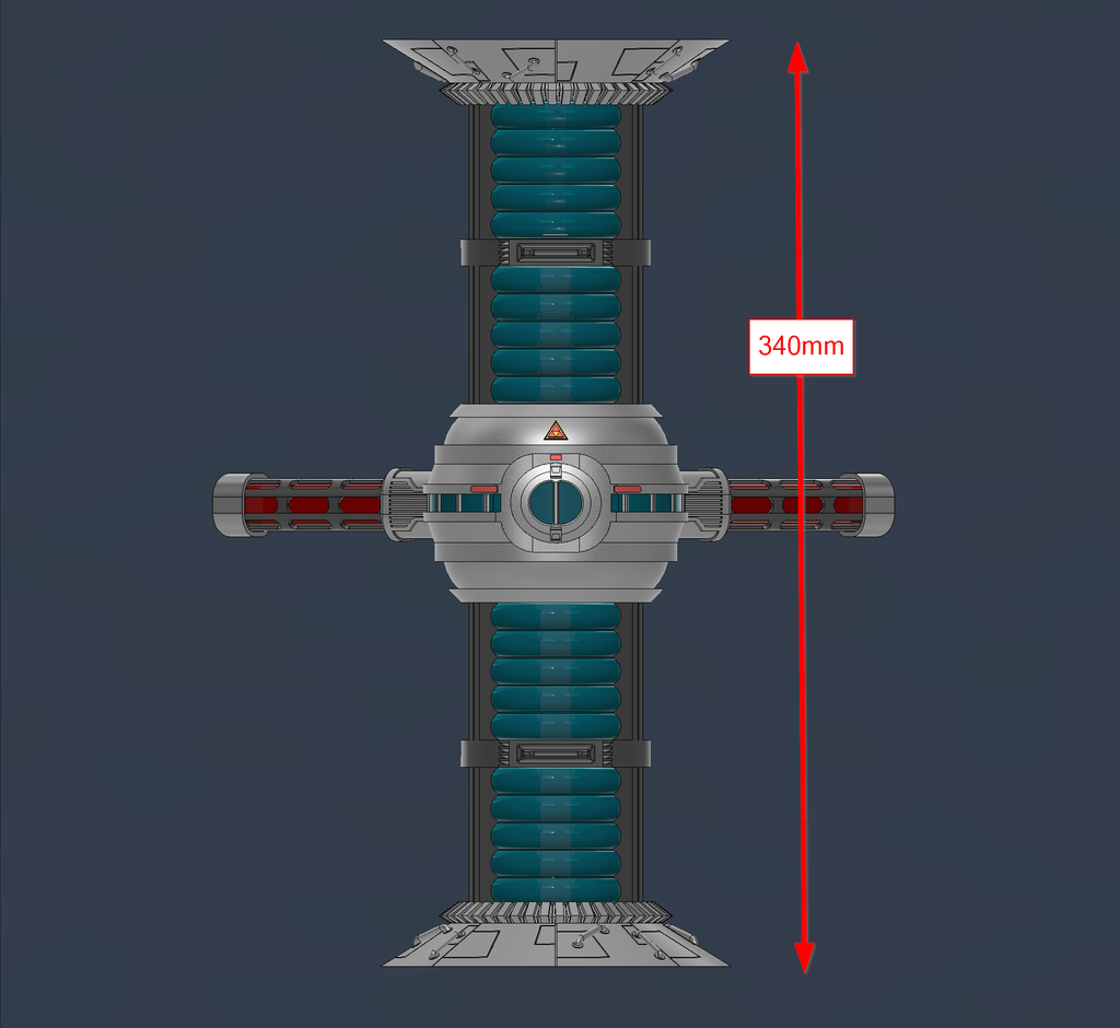 Free 3D file NCC-1701-D Enterprise Warp Core Reactor 🖖・3D printable ...