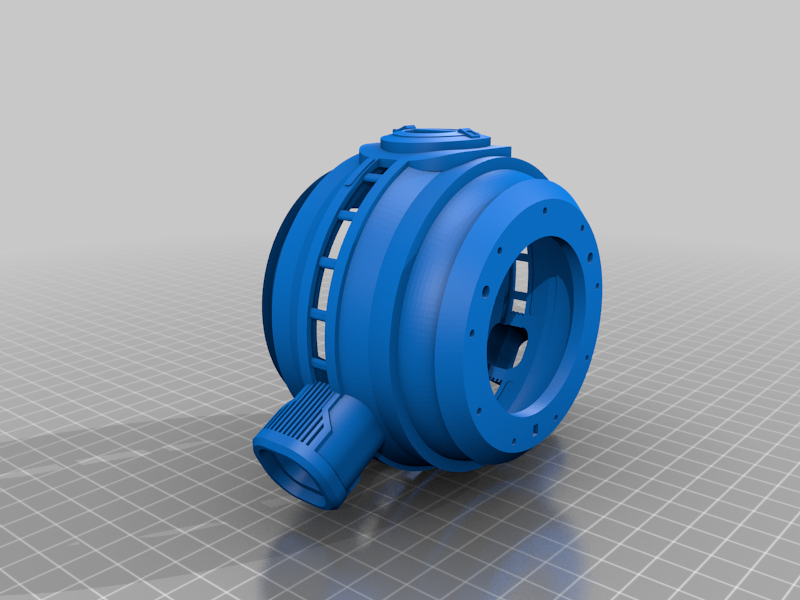 Free 3D file NCC-1701-D Enterprise Warp Core Reactor 🖖・3D printable ...