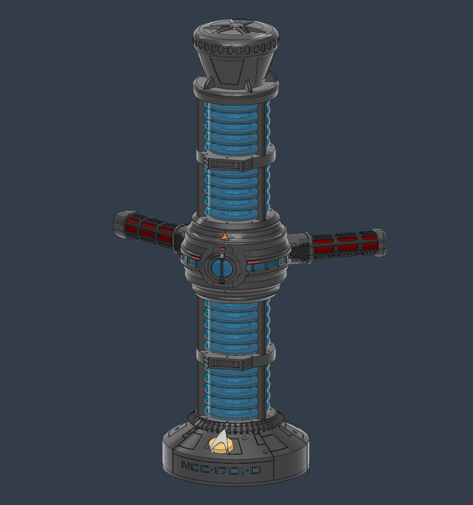 Free 3D file Warp Core v2 🖖・Model to download and 3D print・Cults