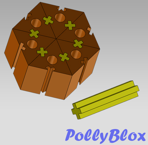 Free 3D file PollyBlox・3D printing model to download・Cults