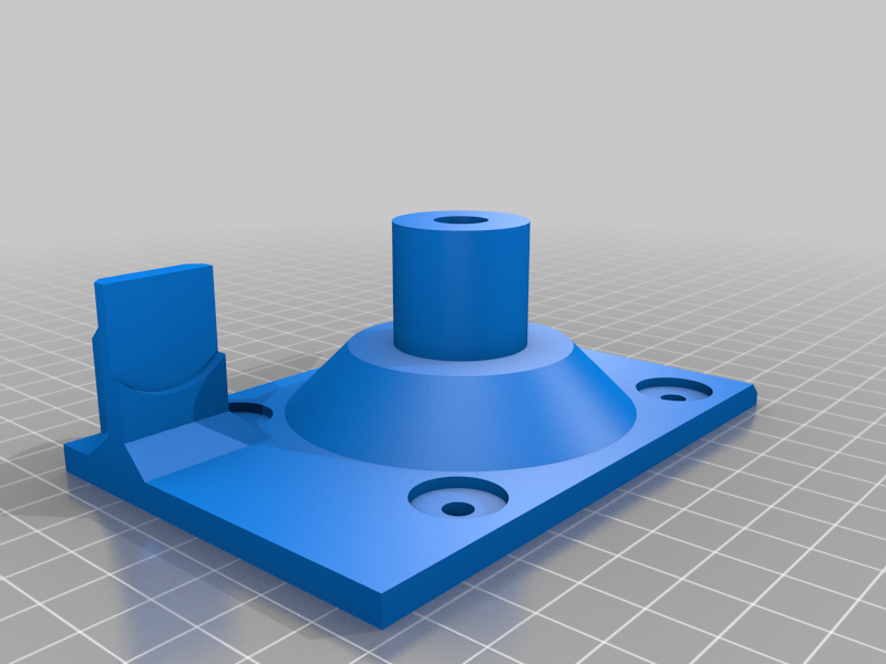 Free 3D file HOTAS/HOSAS Swivel Mount for desk with open corners・3D ...