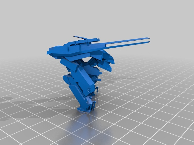 Free 3D file Metal Gear Rex (mostly fixed)・3D print design to download ...