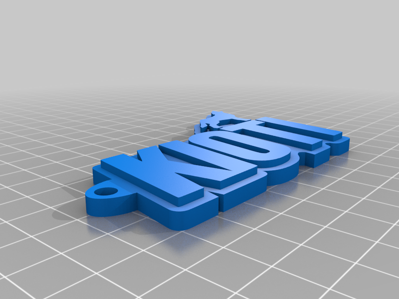 Free 3D file KIOTI KEY CHAIN・3D print design to download・Cults