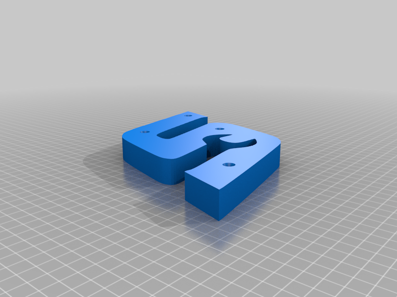 Free 3D file Snap On Sign Letters・3D print object to download・Cults