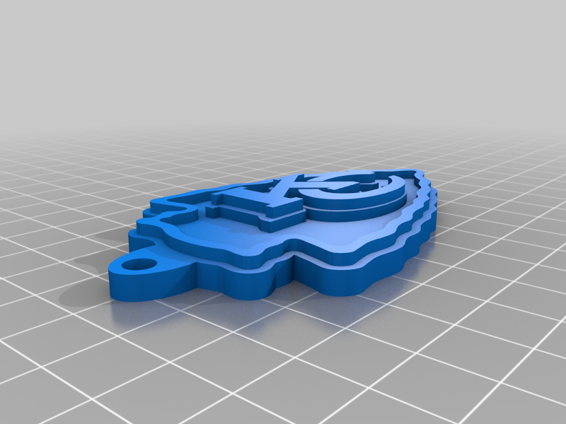 Free 3D file Kansas City Chiefs Key Chain・3D print model to download・Cults