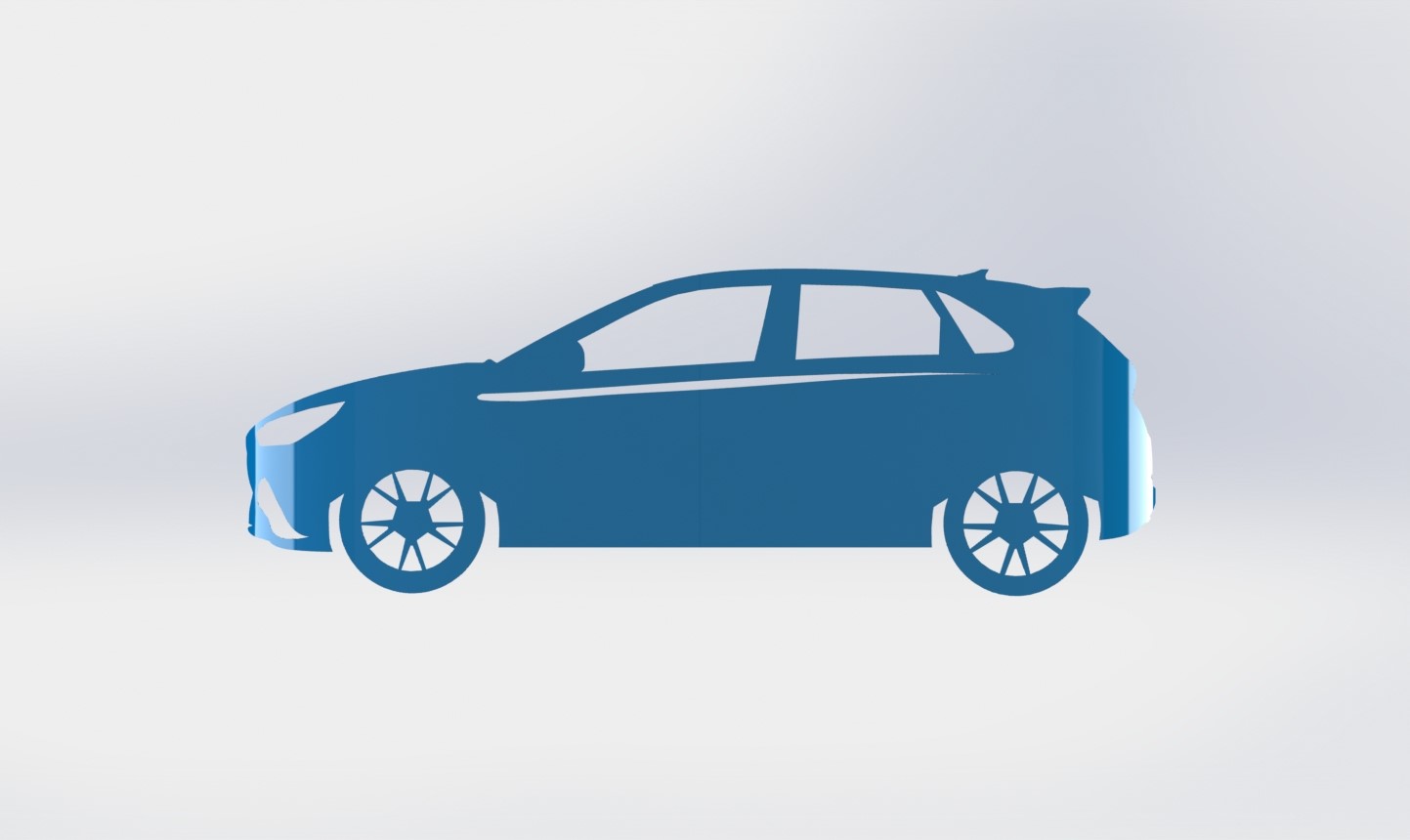 STL file Hyundai I30 N + logo・3D print design to download・Cults